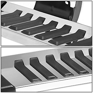 Auto Dynasty 6" Running Boards Compatible with 2015-2022 Ford F-150 F-250 F-350 Super Crew Cab, Stainless Steel Nerf Bar, Chrome Side Step Rails