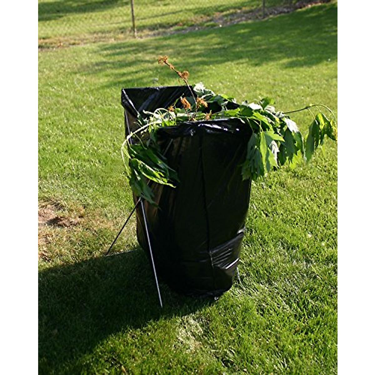 Midwest Gloves & Gear Bag Caddy - Portable Bag Stand for 33 to 39 Gallon Trash Bags, Style 52H8, 2018 Version, 2 Pack, Metal