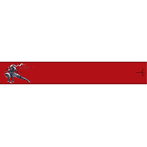 White Water Archery Laminated Solid Red Ninja Arrow Wraps 15 Pc Pack Choose Length Width (4, 1.12)