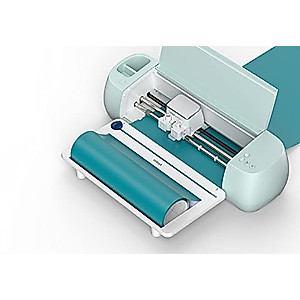 Cricut Roll Holder -With Built in Trimmer – Perfect for Clean Precise Cuts of Cricut Smart Vinyl and Heat Transfer Vinyl Iron On – Compatible with Cricut Maker 3 and Cricut Explore 3,White