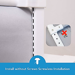 SURPCOS Bed Rails for Toddlers -New Upgraded Extra Long Bed Guardrail for Kids Great Fit for Twin, Double, Full-Size Queen & King Mattress (One Side 78.7 x 26 Inch, Buck)