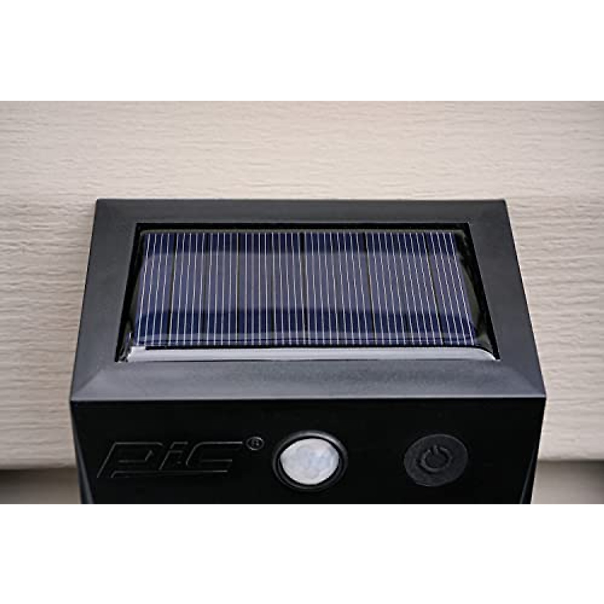 PIC 2-in-1 Solar Bug Zapper and Motion Sensor LED Light, Outdoor Electric Insect Killer, Mosquito Fly Zapper Trap for Outdoor Use