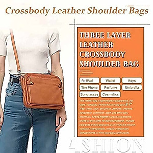 LELEBEAR Answeryen Cross Body Clutch, Answeryen Off-crossbody Leather Shoulder Bags and Clutches (Black)