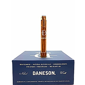 Daneson Single Malt Scotch Wood Toothpick Lightweight Portable Wooden Gift for Men With Elegant and Luxury Design Toothpick Holder 12 Toothpicks(SCOTCH)