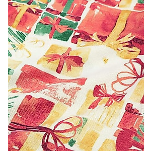 Burt's Bees Baby Baby Family Jammies Matching Holiday Organic Cotton Pajamas, All Wrapped Up, Womens Large