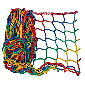 MAGFYLY Banister Guard net General Protection Net, Child Baby Indoor and Outdoor Balcony Safety Net, Used for Stair Terrace Toy Bunk Bed Anti-Fall Climbing Plant Net with Cable Tie 1.5x5m