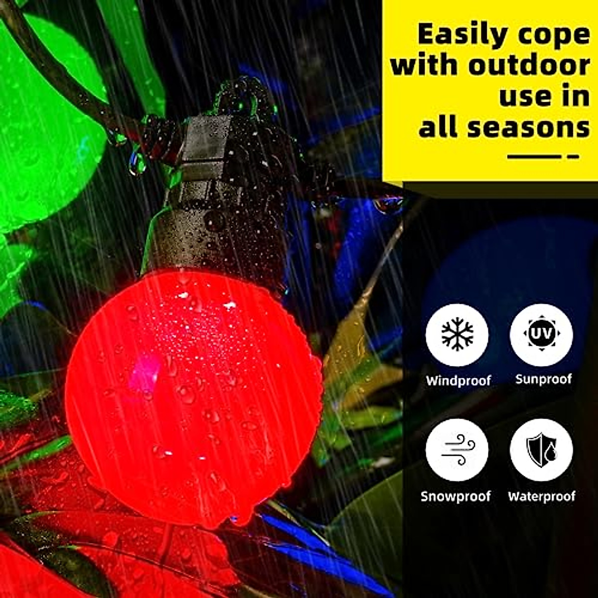 PURPLE LEAF Hardtop Grill Gazebo 6' X 8' for Patio Permanent Metal Roof Barbeque Gazebo with 2 Side Shelves Aluminum Garden Outside Sun Shade Outdoor BBQ Canopy with 12 Led Multicolor String Lights