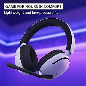 Sony INZONE H5 Wireless Gaming Headset, 360 Spatial Sound, Works with PC, PS5, 28 Hour Battery, 2.4Ghz Wireless and 3.5mm Audio Jack, WH-G500 White
