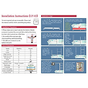 FUNFLOWERS Portable Wardrobe Storage Closet, Clothes Organizer with Non-Woven Fabric, Storage Shelves + Hanging Sections + Side Pockets, Durable & Easy to Assemble, 42" L x 18" W x 67" H, Black
