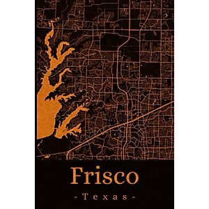 Frisco Texas: Your city, your region, your home! | Composition Notebook 6x9 lined 120 pages