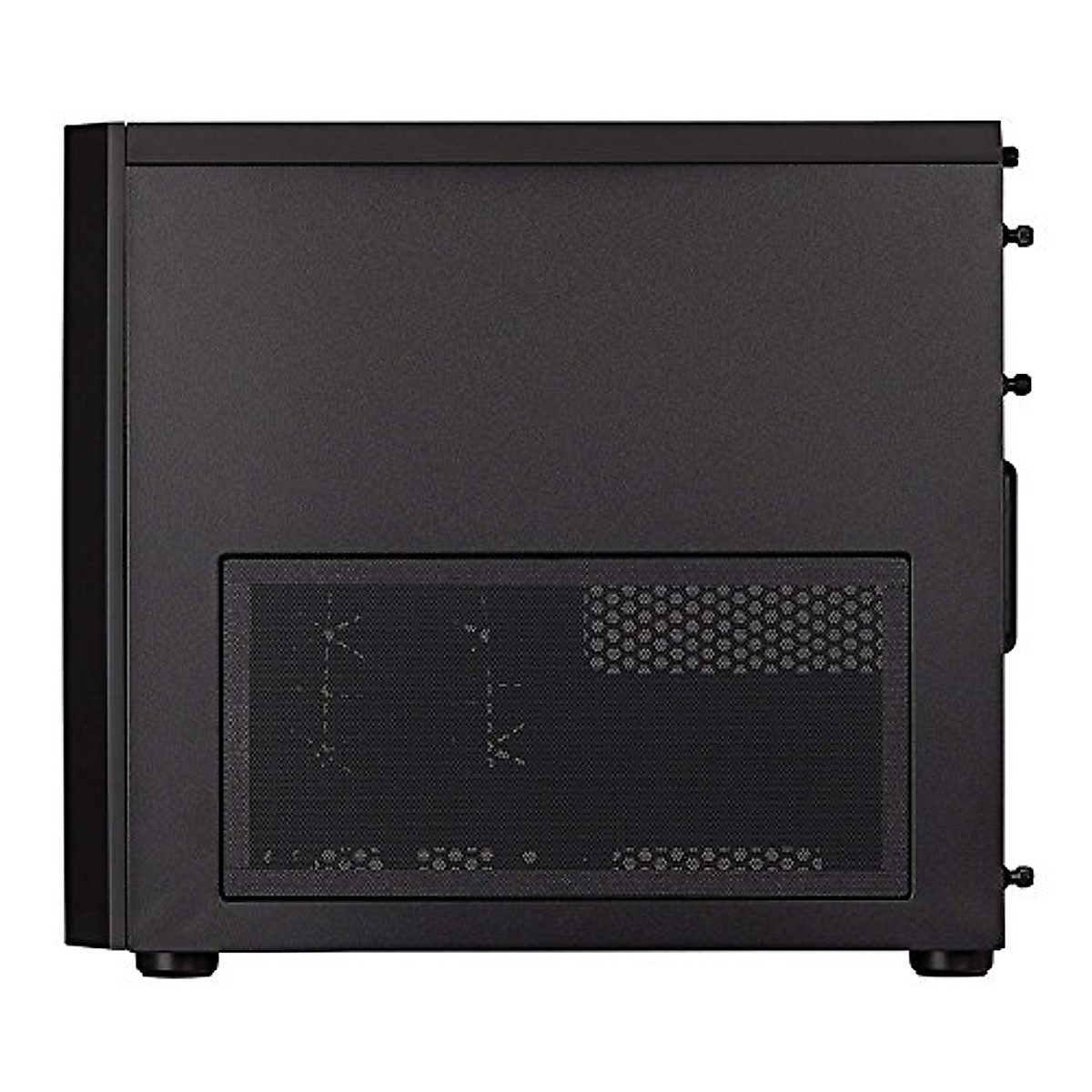 CORSAIR CRYSTAL 280X RGB Micro-ATX Case, 2 RGB Fans, Lighting Node PRO included, Tempered Glass - Black (CC-9011135-WW)