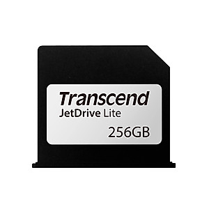 Transcend 256GB JetDrive Lite 130 Storage Expansion Card for 13-Inch MacBook Air (TS256GJDL130) Black