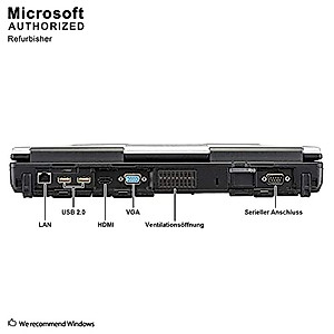 Panasonic Toughbook CF-53 Laptop PC, 14 HD Display, Intel i5-2520M 2.5GHz, 16GB RAM, 1TB SSD, Windows 10 (Renewed)
