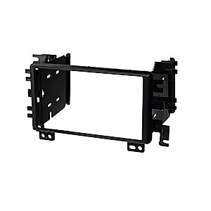 Scosche FD3090B Compatible with Select 1995-2016 Ford, Mercury, Lincoln and Mazda Double DIN & DIN+Pocket Dash Kit Black