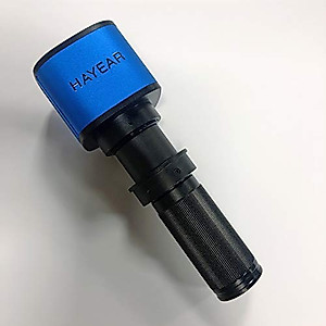 HAYEAR 16MP HDMI 1920x1080P Resolution Digital HD Microscope Camera 5X- 300X Magnification Optical Lens Bracket with Illumination Portable