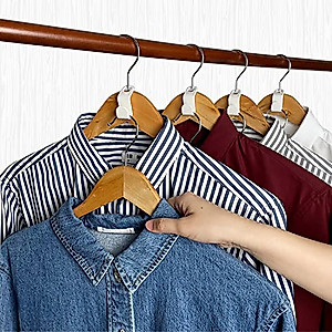 100 Piece Clothes Hanger Connector Hooks Hanger Extender Clips Space Saving Cascading Hanger Hooks Plastic Mini Closet Hanger Organizer for Clothes Hangers Or Organizer Closets