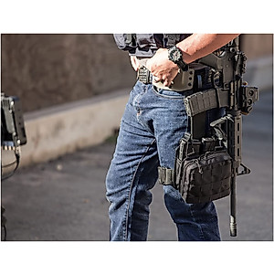 Tuff Products T.A.S.K. Active Shooter Leg System with Personal Trauma Kit, Black Nylon