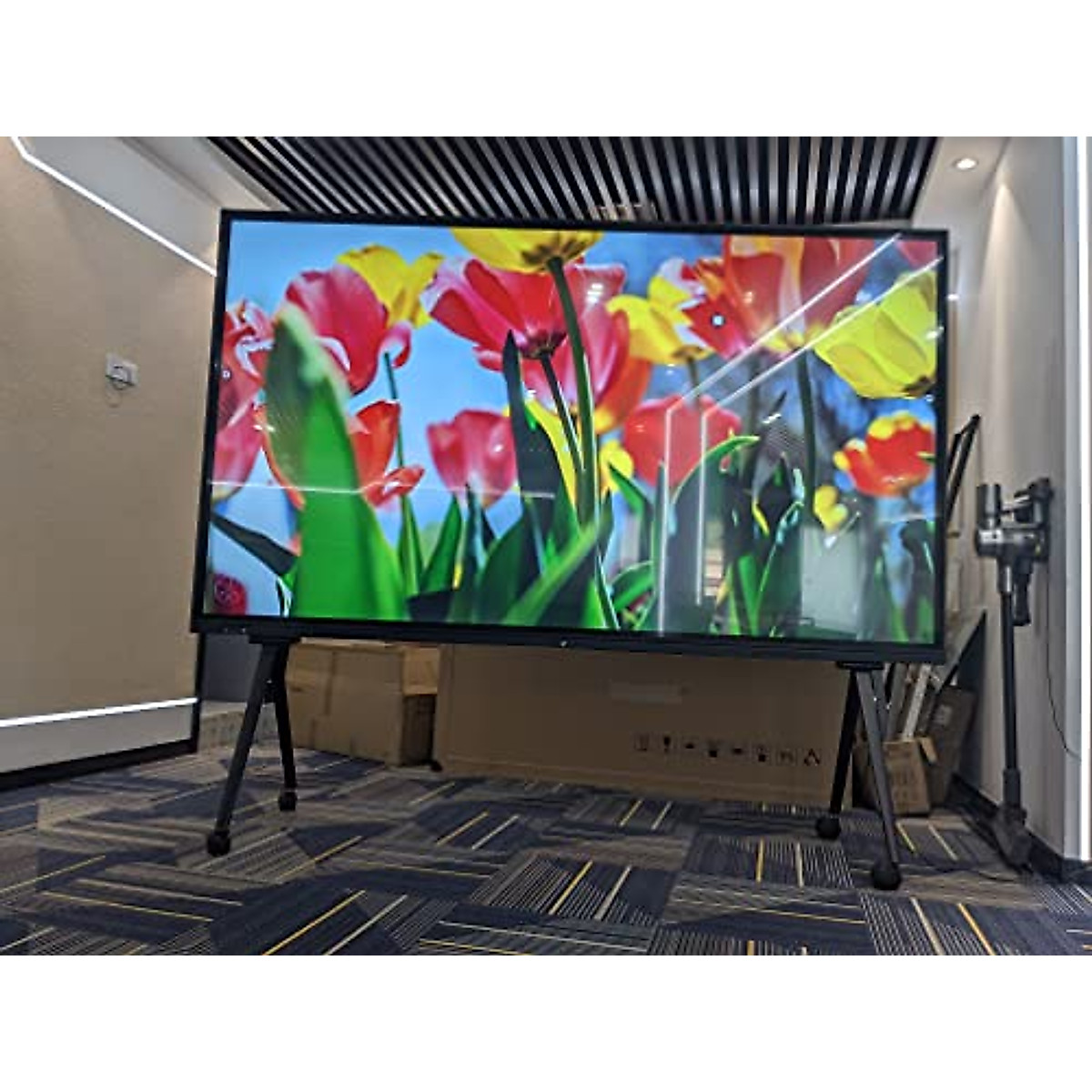 GTUOXIES 100 Inch LED & LCD TV, TS100TV, Huge Screen, 100" Television & Video 4K TVs, 16:9, WiFi, HDMI, USB, for Retail/Home Viewing