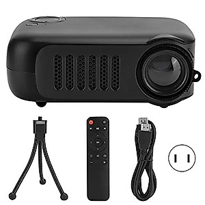 Mini Handheld Projector,Mini Portable Projector Household Projector (Black)