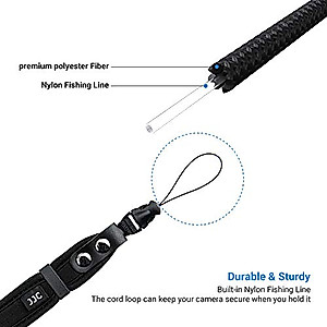 Camera Wrist Strap, Soft Hand Strap Compatible for Sony ZV-1 RX100 VII VI V IV III II RX100VA G7X Mark III II G9 X Mark II Rioch GR IIIx GR III Leica Q2 D-Lux 7 and More Mirrorless Camera