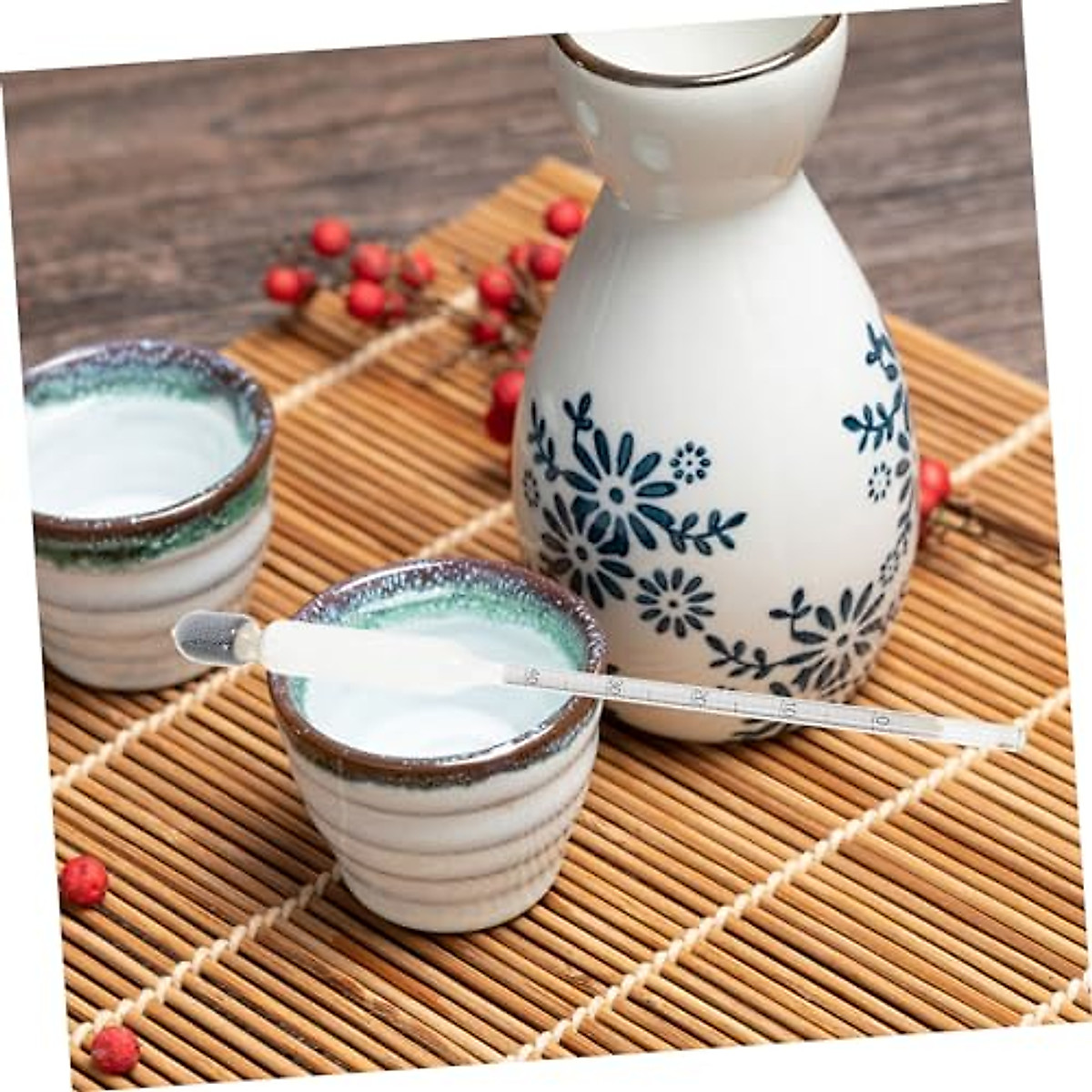 MUSISALY 3pcs Sugar Meter Hydrometer Beer Sugar Scales Sweet Gauges Liquid Gauges Maple Syrup Measurement Sugar Gauges Wine Scales Syrup Meter Sweet Scales Wine Gauges Transparent Iron Sand