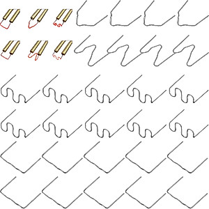 3600 Pcs Hot Staples Plastic Welding Repair Hot Staplers Car Auto Bumpers Welding Repair Staplers Plastic Welder Staples Welding Staples Repair Tool Kit for All Cars 0.8 mm 0.6 mm (Multi Styles)