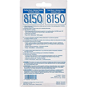 Distinctions by Hillman 844688 5-Inch Floating Mount House Bronze, Number 3