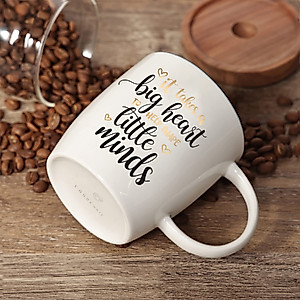 CARAKNOTS Teacher Appreciation Gifts for Women Teacher Gifts Teacher Tumbler Teacher Coffee Mug 13 OZ Set of 2 Teacher gifts in Bulk Teacher Wine Tumbler 12 OZ