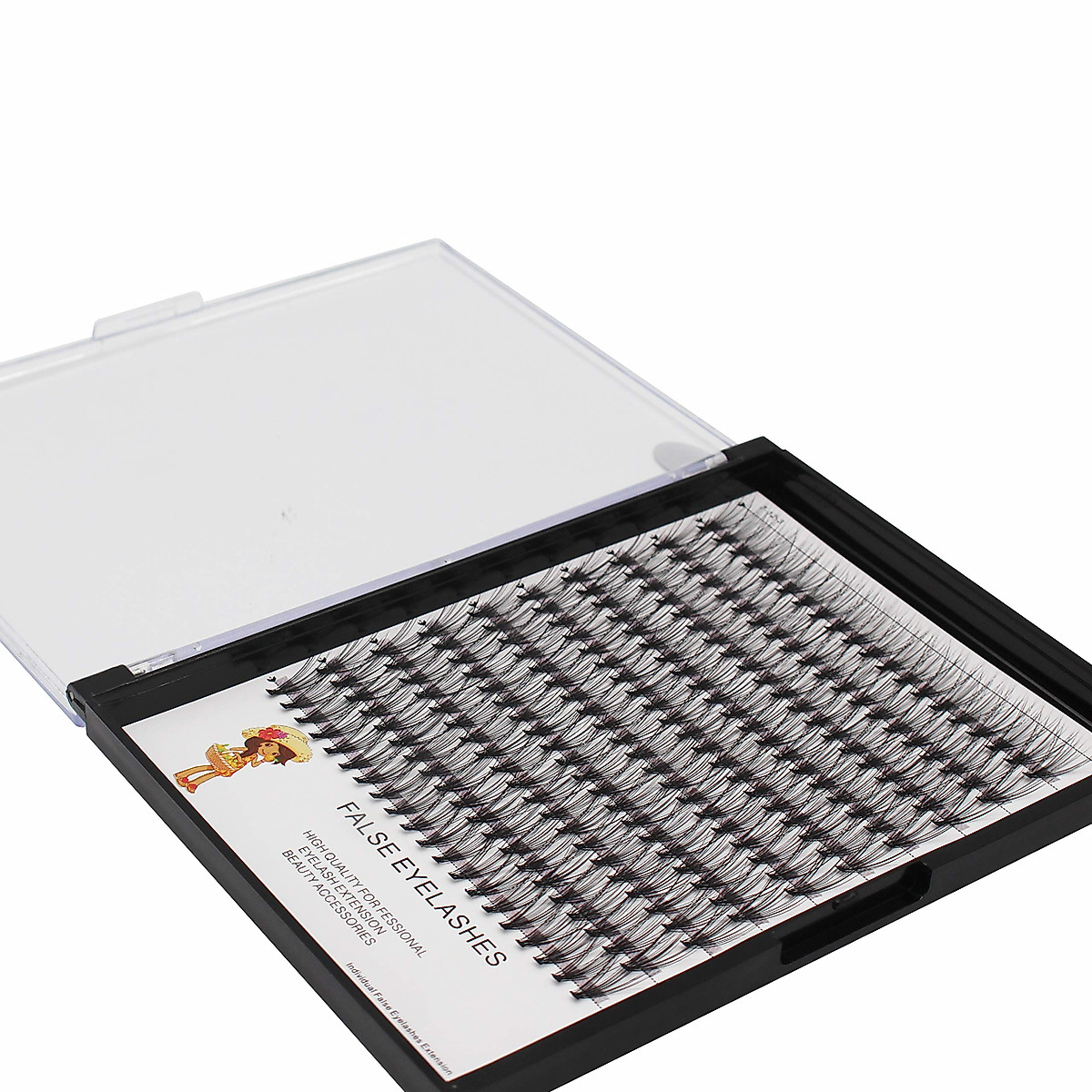 Bodermincer 20D 8-20mm To Choose 8-10-12-14mm MIX/14-16-18-20mm MIX rofessional Makeup Individual Cluster Eyelashes Grafting Fake False Eyelashes Eyelash Extension Individual Eyelash Bunche (20D-14mm)