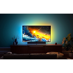 Philips Momentum 558M1RY 55" Console Gaming Monitor, 4K UHD @ 120Hz, Bowers and Wilkins Audio, FreeSync Premium Pro, Low Input lag, DisplayHDR1000, Ambiglow, 4Yr Advance Replacement (Renewed)