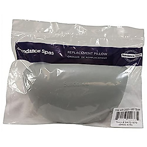 Pillow: 680 Reverse Wrap Around Gray Jacuzzi/Sundance (Pkg) 2005+