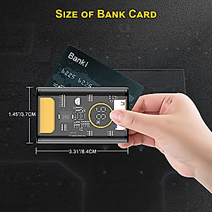 Portable Charger 10000mAh,22.5W Fast Charging Power Bank,Transparent Small External Battery Pack,Input/Output External USB C Portable Phone Charge for iPhone iPad Samsung LG Android Cellphone (Black)