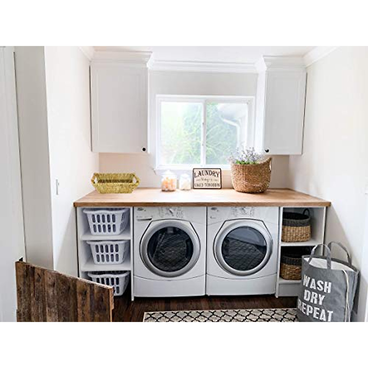 LILYCRAFT New Storage Woven Seagrass Basket with Handle (Style 1)