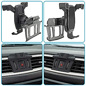 AYADA Phone Holder Compatible with Nissan Rogue, Phone Holder Phone Mount Upgrade Design Gravity Auto Lock Stable Easy to Install Rogue Accessories Sport S SV SL 2014 2015 2016 2017 2018 2019 2020