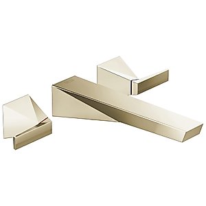 Delta Faucet T3543LF-PN-PR-WL Trillian Bath Faucet, Lumicoat Polished Nickel