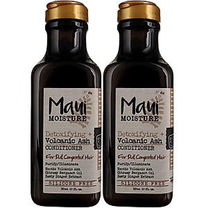 Maui Moisture Conditioner Volcanic Ash 13 Ounce (385ml) (2 Pack)