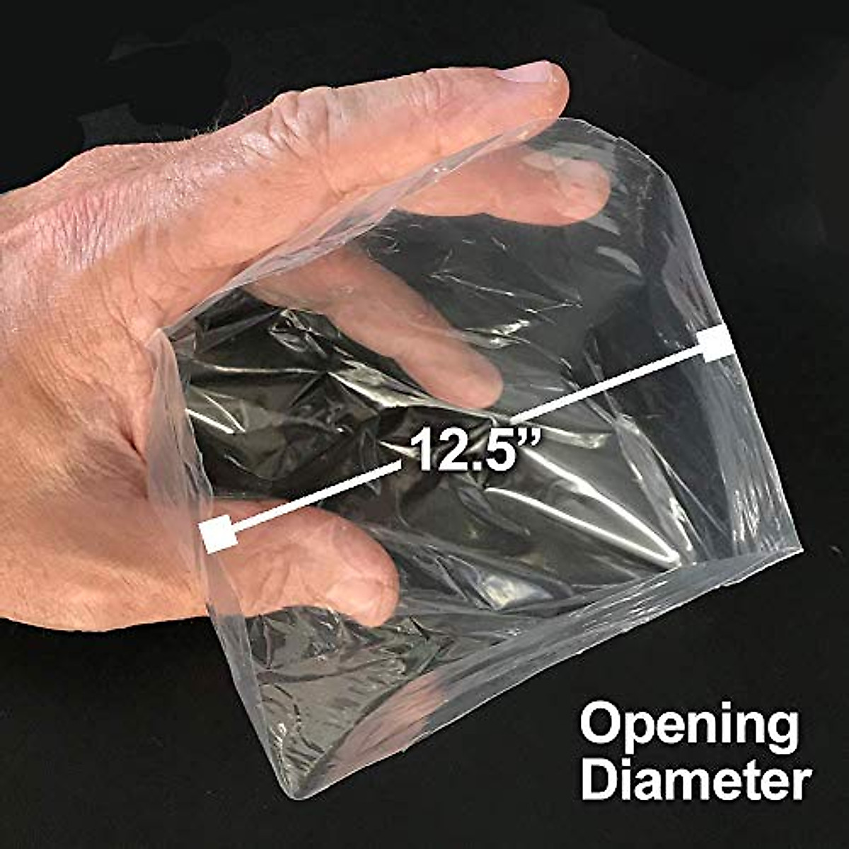 RESILIA Plastic, Leak-Proof Shipping Bags for Live Fish - 20" x 30" 002 mil, Double Bottom Seal, for Freshwater & Saltwater Fish, Case of 25