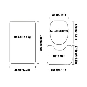 4Pcs Christmas Elk Grinch Shower Curtain Set with Non-Slip Rugs,Bath Mat and Toilet Lid Cover for Bathroom Weighted Lead Hem Polyester,New Year Xmas Winter Holiday Decor with 12 Hooks 72x72 in(50)