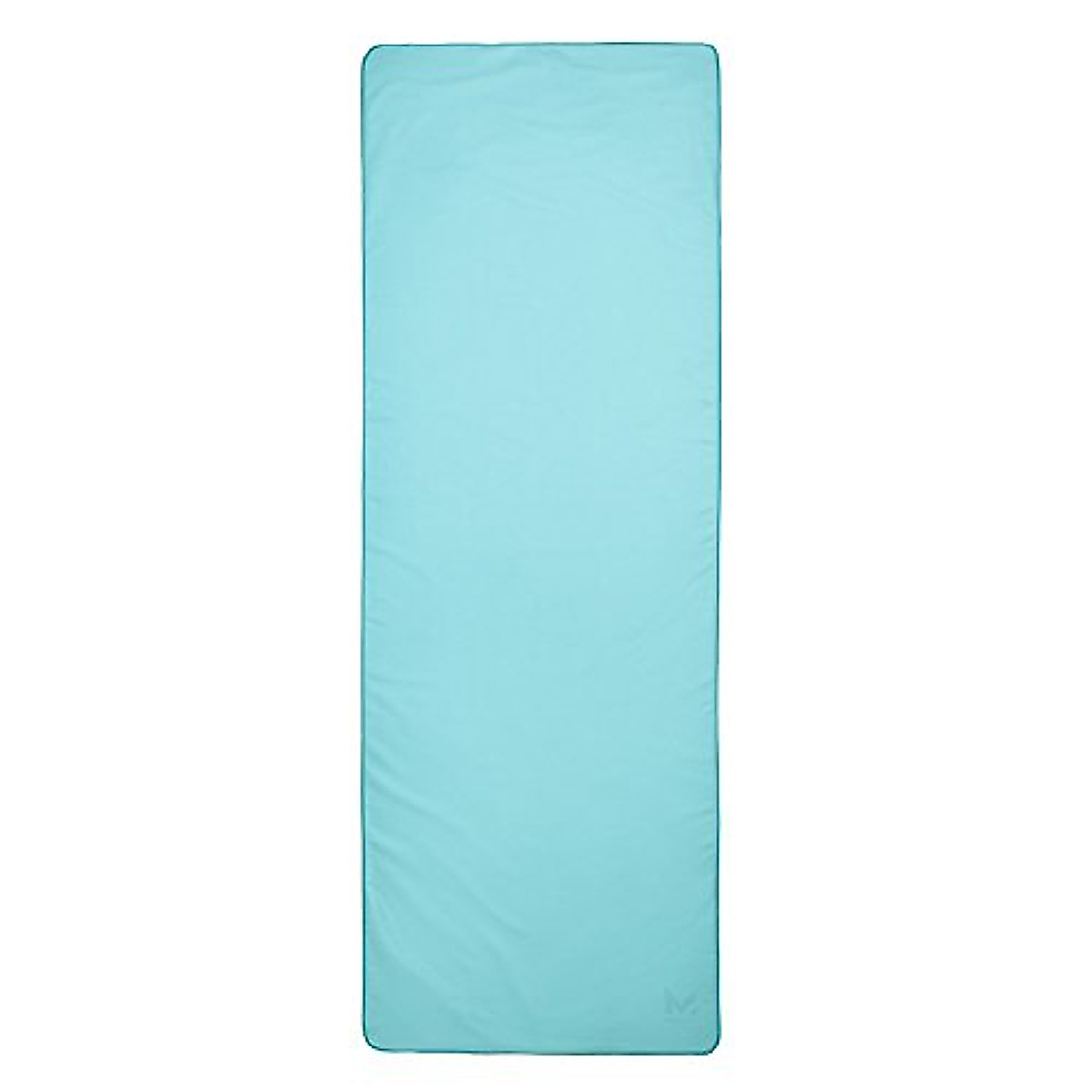 Mission VaporActive Yoga Mat Towel, Blue Curacao, 24.5" x 69"