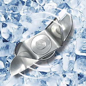 Benchtop Crusher Blender - with 14 functions and 40 oz glass jar for Shakes and Smoothies, Black