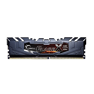 G.SKILL Flare X Series (Intel XMP) DDR4 RAM 16GB (2x8GB) 3200MT/s CL14-14-14-34 1.35V Desktop Computer Memory UDIMM - Black (F4-3200C14D-16GFX)