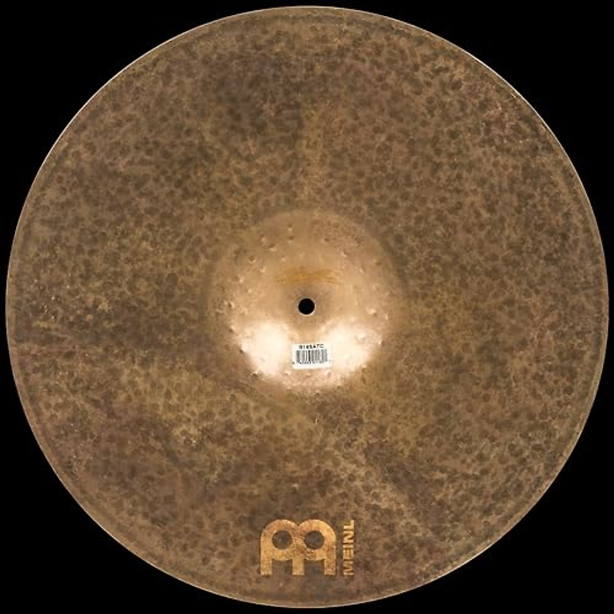 Meinl Cymbals Byzance 18" Vintage Sand Thin Crash, Benny Greb Signature — Made in Turkey — Hand Hammered B20 Bronze, 2-Year Warranty, Sandblasted, (B18SATC)