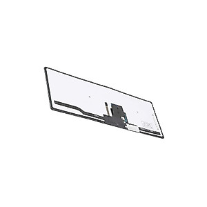 Laptop Replacement Keyboard Compatible with TOSHIB-A Tecra Z40-A Z40AK Z40AB Z40B Z40T-A Gray Frame US Black with Point Backlight