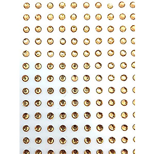 150 PCS GOLD Face Gems Adhesive Glitter Jewel Tattoo Sticker Festival Rave Party Body Make Up - Z1KAZ08GOL