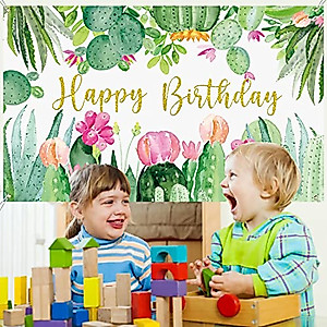 Cactus Party Backdrop Cactus Birthday Backdrop Cactus Party Decorations Cactus Decoration for Tropical Party Decorations Cactus Party Cactus Birthday Party Backdrop Supplies