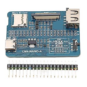 Mini Base Board for Raspberry Pi Compute Module 4, Cm4 B to B Connector Quad Core Cm4 Ultra Mini Expansion Board for Web Application Development
