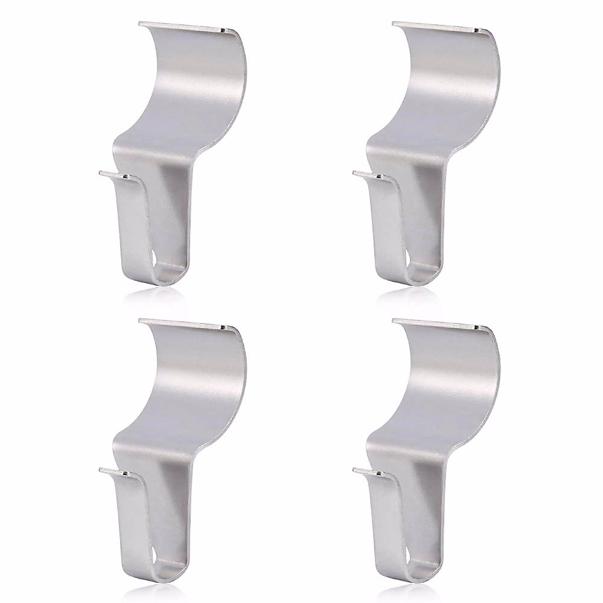 No-Hole Hooks Vinyl Siding Hangers - Low Profile- 4PK