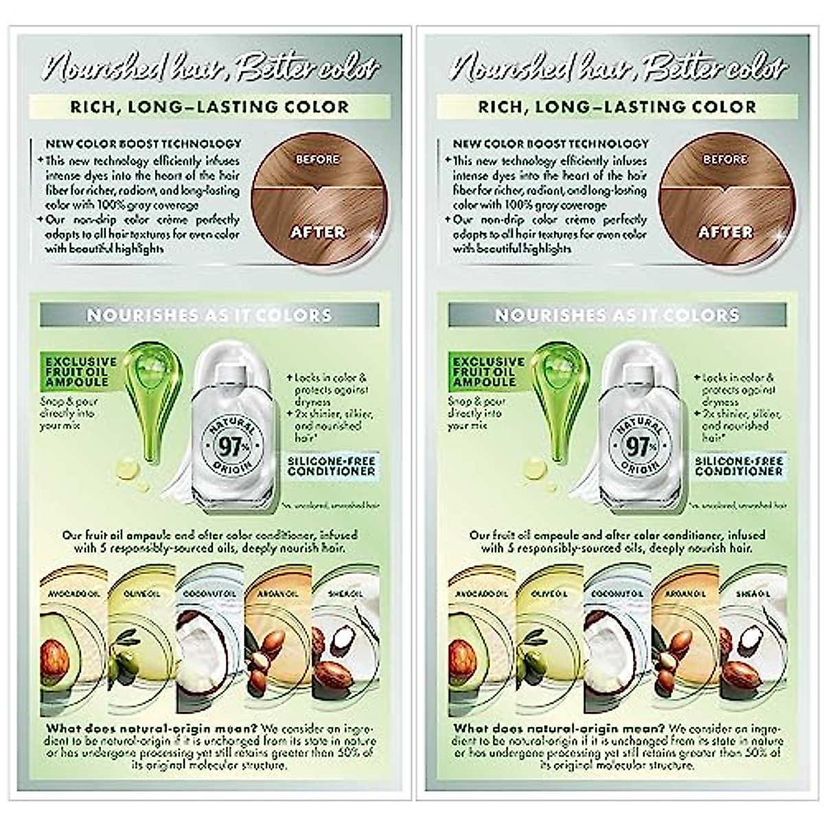 Garnier Hair Color Nutrisse Nourishing Creme, 82 Champagne Blonde (Champagne Fizz) Permanent Hair Dye, 2 Count (Packaging May Vary)