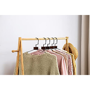 GLISOO Bamboo Garment Rack, 2-Tier,100% Bamboo Garment Rack with Top Hanging Rod and Bottom Storage Shelves, Indoor Plant Stand, Freestanding Clothes Hanging Rack, (Natural)