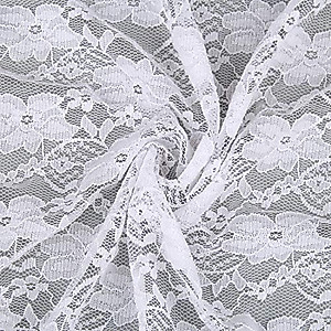 LDDCX Newborn Baby Lace Wrap Blanket and 2 pcs Beads Headband.Baby Photography Props (T1) (White)